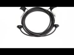 5 meter 22kW elektrische auto oplaadkabel 380V Type 2 tot Type 2 EV kabel IEC62196-2
