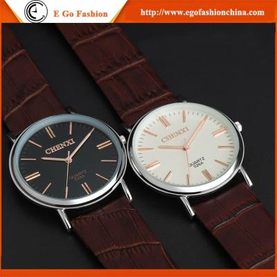 China 026AR CHENXI Branding Watches Man Women's Watch Wholesale Genuine Leather Watch Business for sale