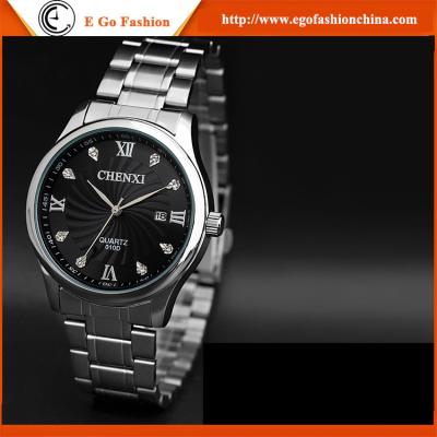 China 010D Day&Date Display Analog Watches for Man Stainless Steel Watch Wholesale OEM Business for sale