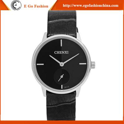 China 061A Mens Watch Fashion Timepieces CHENXI Branding Quartz Analog Watches Leather Watch Men for sale