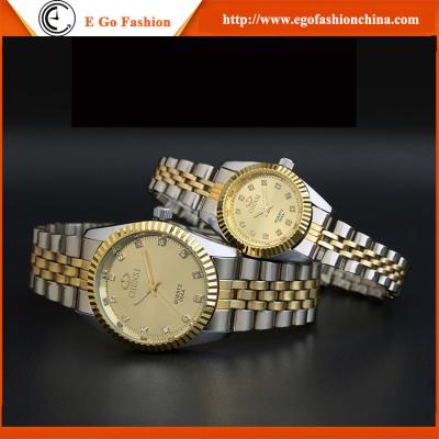 China 004A2 Couple Watch Christmas Gift Watches Unisex Watch Valentine's Day Steel Quartz Watch for sale
