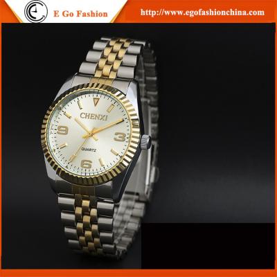 China 004C Dress Watches Woman Stainless Steel Watch Fashion Quartz Watches Man Couple Watch New for sale