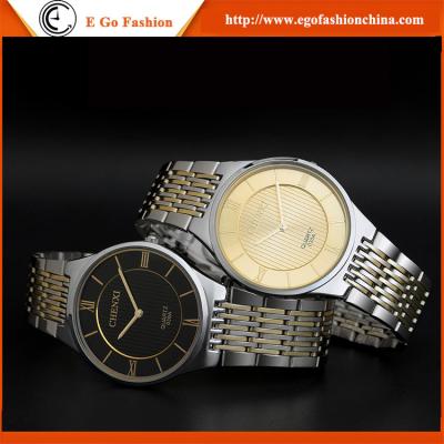 China 030A Full Stainless Steel Watches Man Japan Movement Quartz Watch Unisex Roman Watches New for sale