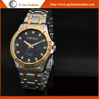 China 050B Fashion Business Watches Golden Watch Luxury Branding Watch Quartz Watch Steel Watch for sale