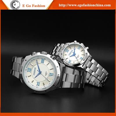 China 027D Stainless Steel Watch Unisex Watch Couple Watch CHINA Watch Manufacturer Quartz Watch for sale