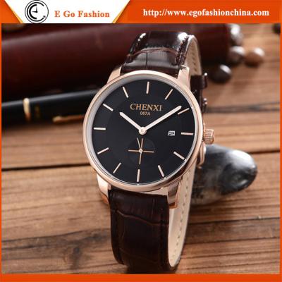China Unisex Watch Wholesale Retail Watch Quartz Analog Watches Rose Gold Case Trendy Watches for sale
