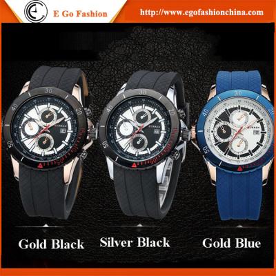 China CURREN Watch Model No. 8143 Fashion Sports Watch for Boy Girls Hip Hop Watch Silicon Watch for sale