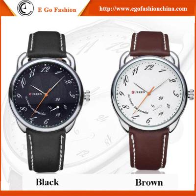 China CURREN Watch 8147 Fashion Jewelry Wholesale Watches Man Unisex Leather Watch Quartz Watch for sale