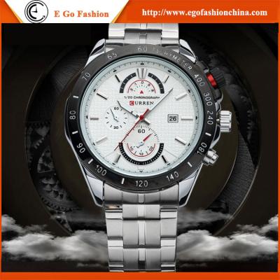 China CURREN 8148 CE ROHS Certificate Fashion Watches Full Stainless Steel Watch Quartz Watches for sale