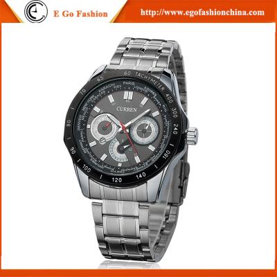 China Fashion Watch Top Brand CURREN Watches Casual Watch Sports Watch Water Resistant Watch Man for sale