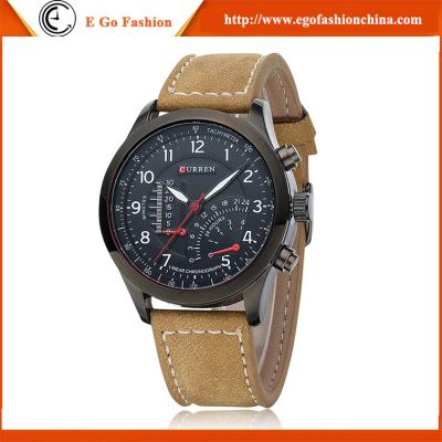 China E Go Fashion Watch Wristwatch CURREN Watches for Man Quartz Analog Watches Men's Watch New for sale