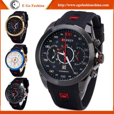 China CHINA Wholesale Watches for Man Business Watch Sports Watch CURREN Watch 8166 Hot Watches for sale