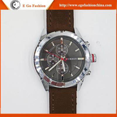 China Unisex Watch for Girls Boys Outdoor Sports Watch Genuine Leather Watch Quartz Analog Watch for sale