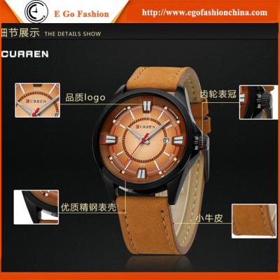 China CURREN Watch Stainless Steel Watches Quartz Analog Watch for Man Business Quartz Watches for sale