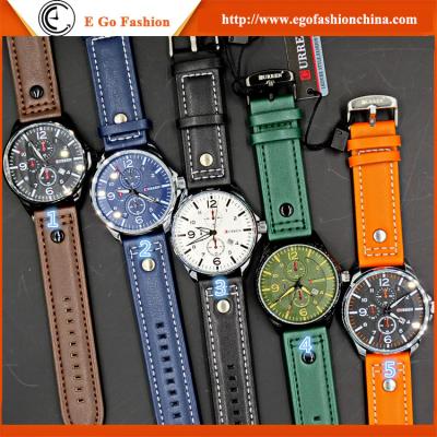 China Fashion Casual Watch Curren Watches Man Sports Boy Girls Stainless Steel Caseback Watches for sale