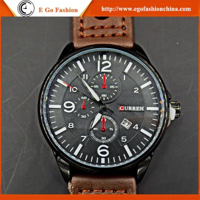 China Vintage Watches for Man Sports Girls Hip Hop Dancing Watch Quartz Analog Watches CURREN for sale