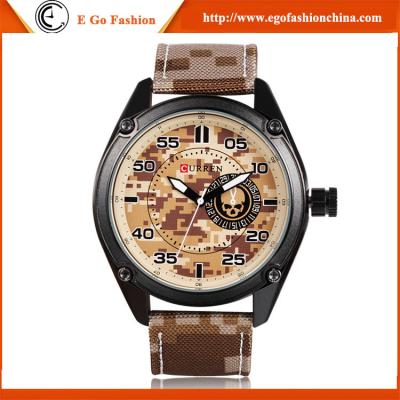 China Blue Brown Big Dial Pilot Watch Army Watches Man Quartz Analog Watch for Business Men New for sale