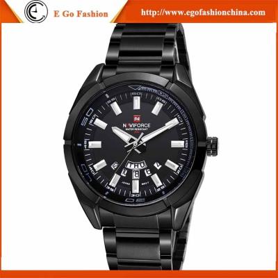 China Korean Fashion Jewelry Wholesale Watches Business Watch Naviforce 903801 Steel Watches Man for sale