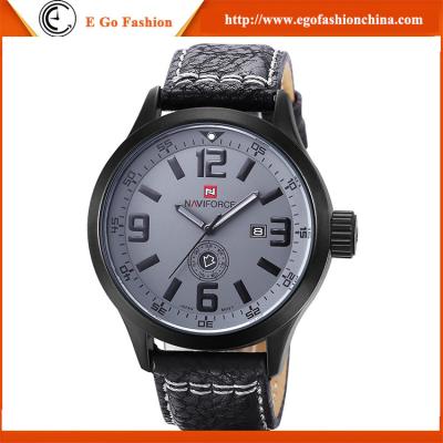 China 3 6 9 12 Naviforce Watch for Man Stainless Steel Back Watches Retro Leather Watch Sports for sale