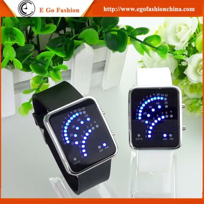 China LED Display Watches Unisex Watch Outdoor Sports Watch Hip Hop Casual Watch Quartz Silicone for sale