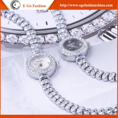 China YQ01 Watches Woman Bracelet Watch Full Diamond Rhinestone Watches for Lady Quartz Watch for sale