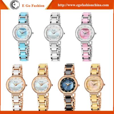 China KM13 7 Colors Available Stainless Steel Watch Luxury Dress Watch Ladies Woman Watch New for sale