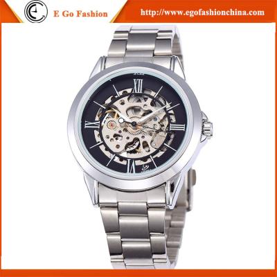 China SH10 Full Stainless Steel Back Watch for Man 2016 Men's Watch Mechanical Gift Wristwatch for sale