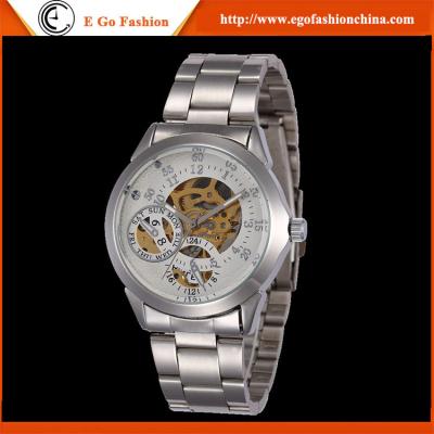 China SH11 Full Stainless Steel Watch for Man 2016 Hotsale Gift Wristwatch Mechnical Retro Watch for sale