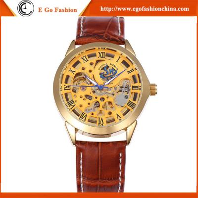 China SH12 Hollow Out Skeleton Watch for Man Mechnical Watches Gift Promotional Watch for Mens for sale