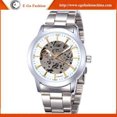 China SH17 Top Brand SHENHUA Watch Mechanical Movement Stainless Steel Man Watch Gift Wristwatch for sale