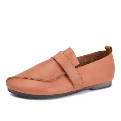 China S175 Manufacturers literary forest round head leather handmade shoes fashion all-match simple autumn and winter new leat for sale