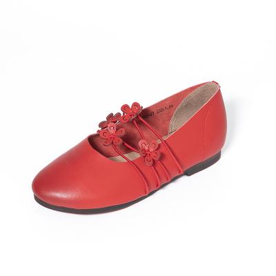 China S275 Simple and fresh literary single shoes handmade small fragrance leather soft fashionable all-match women's shoes for sale