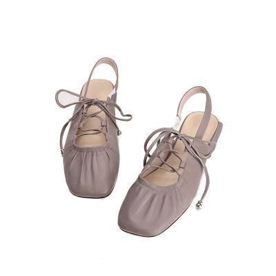 China S307 Women'S Sandals, Outer Wear, Summer 2020 New Cross-Lace Sandals, Female Baotou Comfortable Women'S Shoes for sale
