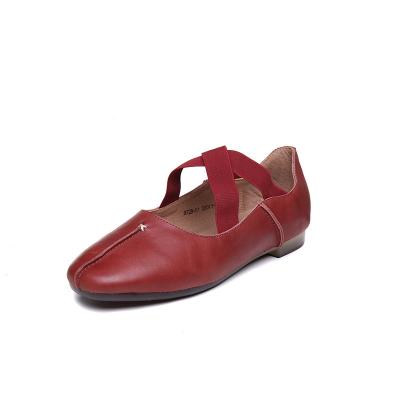 China S376 Autumn Women'S Shoes Ins Tide Net Red 2020 Retro Women'S Shoes Cross Laces Sexy Autumn Shoes Women for sale