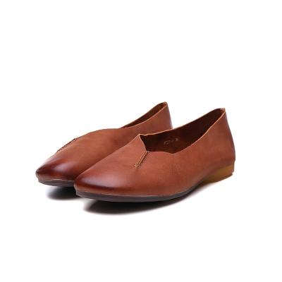 China S419 New Soft-Soled Shallow Mouth Flat Women'S Shoes, Fresh, Artistic, Versatile And Comfortable Single Shoe Manufacture for sale