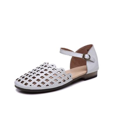 China S467 Women'S Shoes Sen Line Mesh Hole Shoes Breathable And Convenient Shoe Buckle Sandals Women 2020 New for sale
