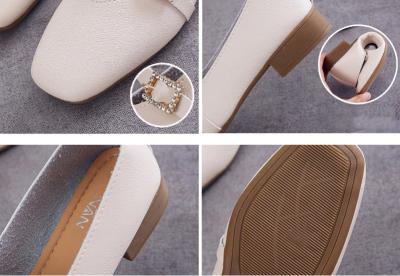 China BS106 Beef Tendon Soft Sole Single Shoes Flat Shoes Women'S Spring 2021 New Shoes Fashion Casual Shoes Women'S Shoes Aut for sale