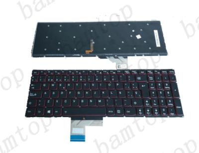 China Spanish notebook keyboard layout Y50 Y50-70 U530 Black Color for sale