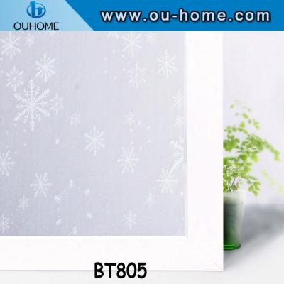 China BT805 Self adhesive privacy decorated frosted window film for sale