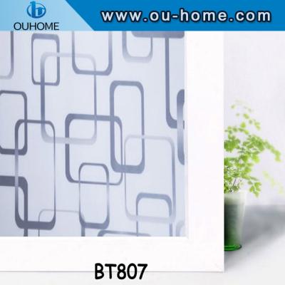China BT807 Privacy glass self adhesive decorative window film for sale