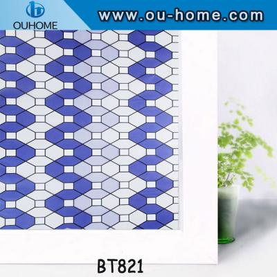 China BT821 PVC frosted adhesive window tinting film for sale