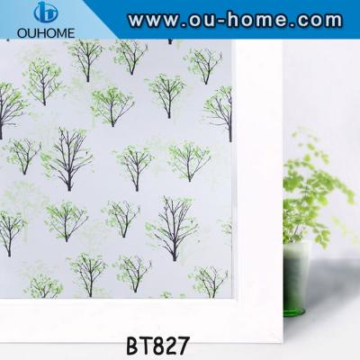 China BT827 Home privacy stained window frosting for sale
