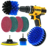 China Kitchen Carpet Upholstery Drill Brush Pad Sponge Kit Customized for sale