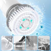 China Rechargeable Plastic Handheld Spin Scrubber Brush OEM for sale