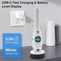 China Multifunction Electric Rotating Scrubber Brush Tile Cleaning Automatic for sale