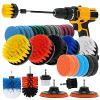 China Efficiency Drill Scrub Brush For Rosh Cleans Quickly / Effectively Rosh Compliant for sale