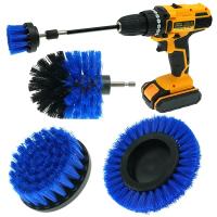 China Multifunctional Drill Scrub Brush For Various Surfaces With Quick Change Shaft for sale