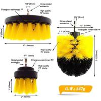 China Long-lasting Drill Brush Set Custom Color for sale