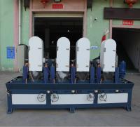 China 4 Heads Polishing Lock Panel Automatic Drawing Machine PLC Continuous for sale