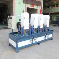 China 4 Heads Polishing Lock Panel Automatic Drawing Machine PLC Continuous for sale
